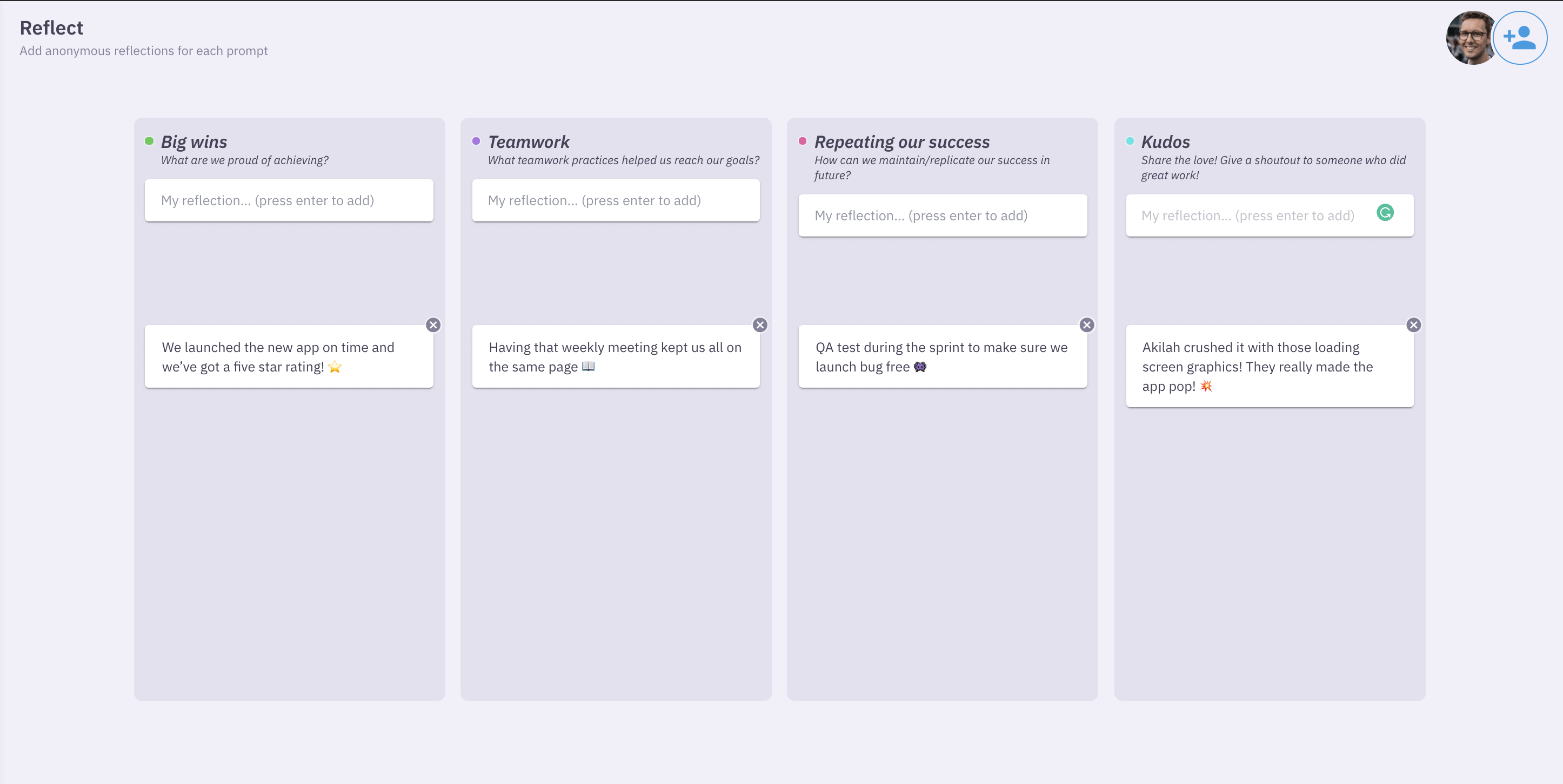 Winning Streak Retrospective | Parabol