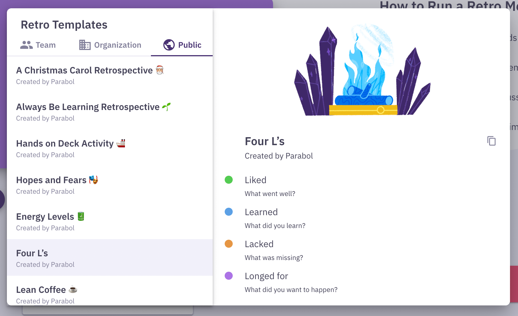 4Ls Retrospective | Parabol