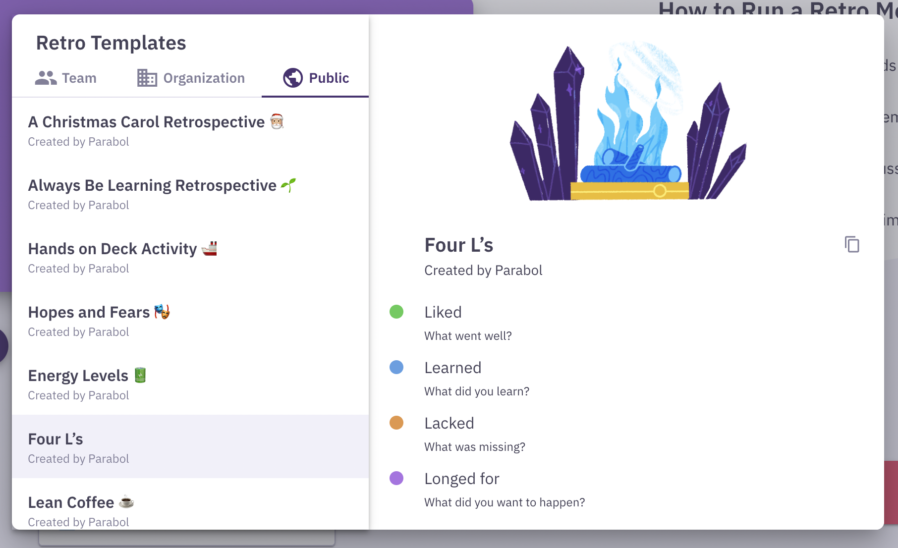 4Ls Retrospective | Parabol