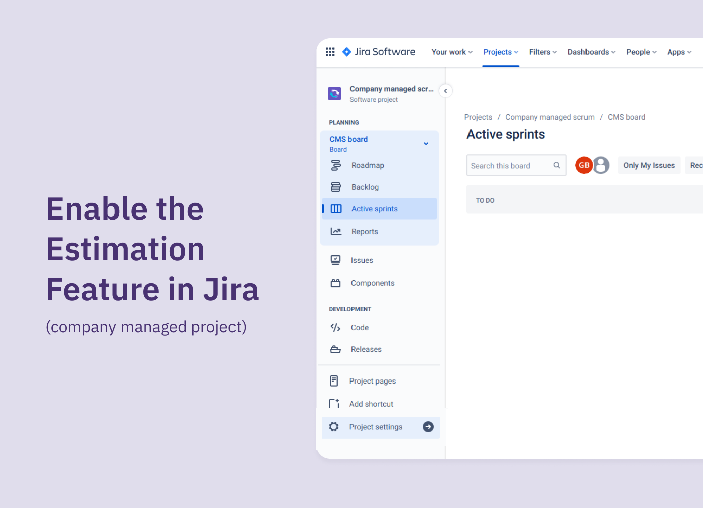 How to enable the Estimation feature in Jira - Company Managed Project | Parabol